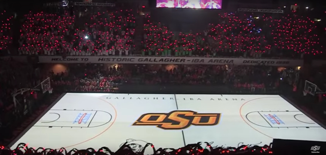 (video) OSU - Oklahoma State University Homecoming - Xylobands